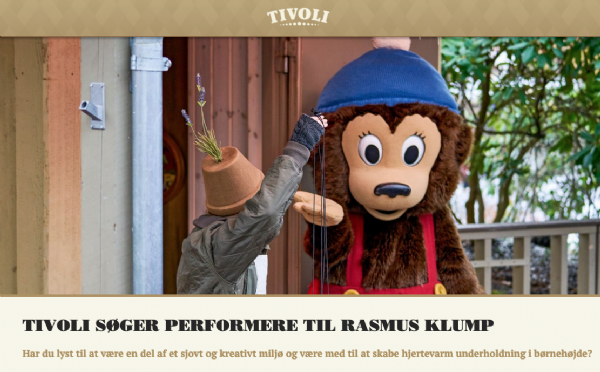 Dansk Skuespillerkatalog: Tivoli søger performere til Rasmus Klump ... Dansk Skuespillerkatalog: Tivoli søger performere til Rasmus Klump ...